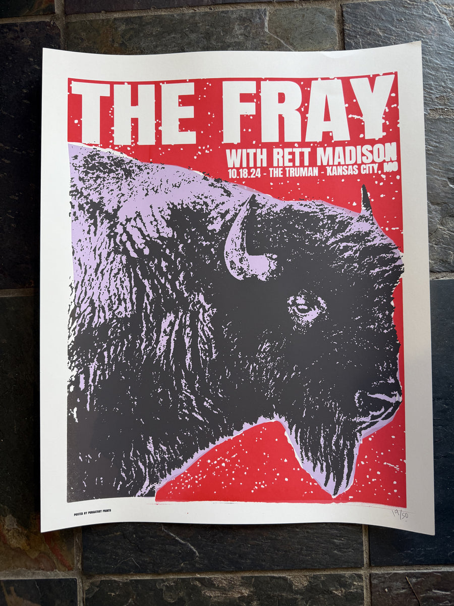 The Fray at The Truman Screen Print 10.18.2024 – The Truman Merch